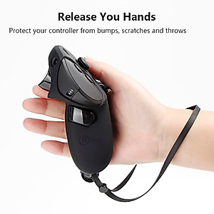 Silicone Controller Grip Cover for Meta Quest Pro Controller Grip Protector for Quest Pro Accessories