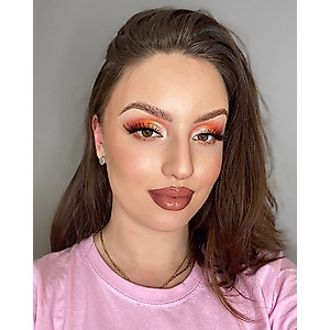 PURELEOR Natural Look Eyelashes 3D Mink Cat Eye Lash Wispies 15mm Manga Lashes 5 Pairs Soft Reusable False Eyelashes Lightweight, No Glue Included