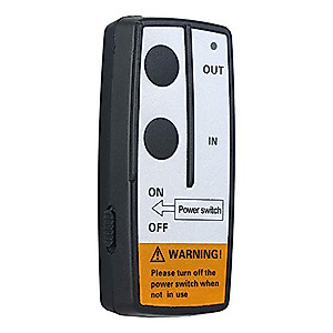 Qook Wireless Winch Remote Control Kit for Car Truck Jeep ATV SUV 12V Switch Handset 50Ft