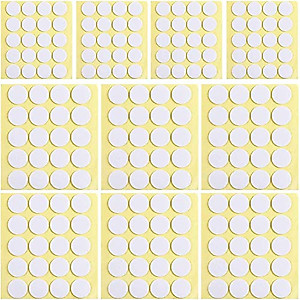 400pcs Candle Wick Stickers, Heat Resistance Candle Making Double-Sided Stickers