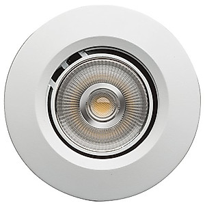 Lithonia Lighting 4IGMW LED 30K 90CRI M6 640 lm 3000K LED iGimbal Module, 4", Matte White