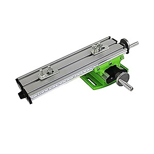 HFS (R) Multifunction Worktable Milling Working Cross Table Milling Machine Compound Drilling Slide Table For Bench Drill Adjustment X-Y (310X 90MM)