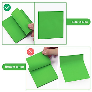 EOOUT Sticky Notes, 3x3 Inches, 6 Pads, Dark Color, Self-Stick Post for School Supplies, Strong Adhesive, Dark Color Sticky Pad with 1 Metallic Pen, 720 Sheets
