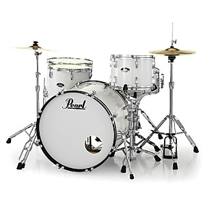 Pearl Roadshow RS525WFC/C 5-piece Complete Drum Set with Cymbals - Pure White