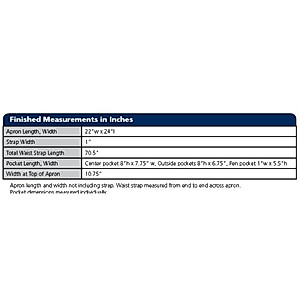 Medium Length Apron with Pouch Pockets by Port Authority, Orange