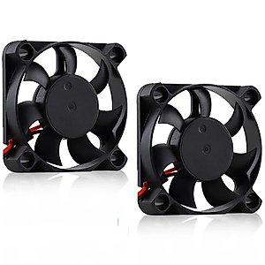GDSTIME 50mm Fan, 50mm x 50mm x 10mm 12V DC Brushless Cooling Fan