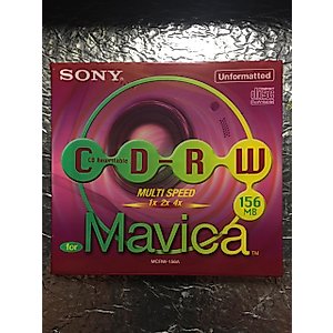 SONY MCRW156A Dragon Media CD-RW Disc