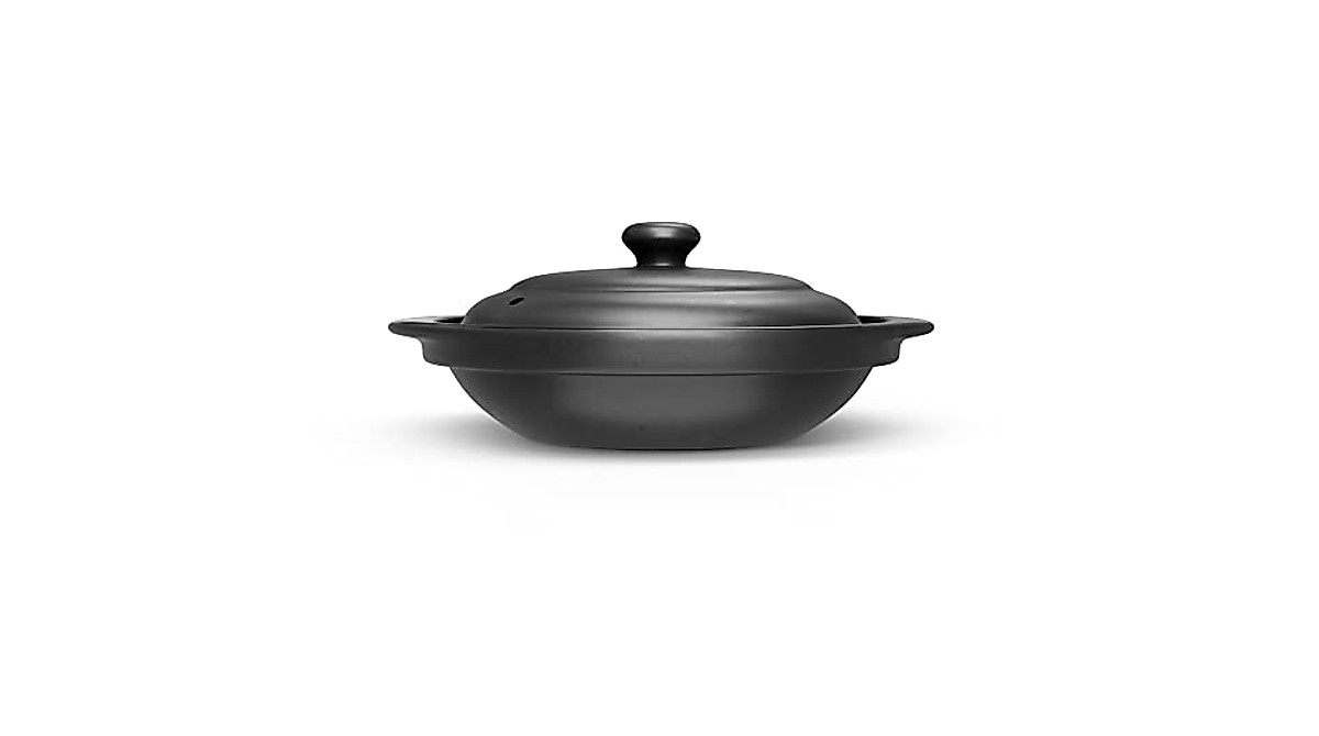 Premium Korean Cooking Stone Bowl - 33oz Clay Pot