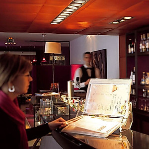 Tarifold Crystal Desk Display Unit, 10 Display Pockets, Letter-Size (CD271)