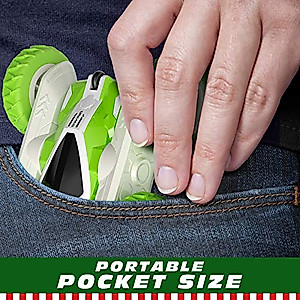 Tecnock Remote Control Car RC Cars for Kids,4WD 2.4Ghz Remote Control Toys,Double Sided Flips 360°Rotating RC Stunt Car, Toy for 5 6 7 8 Year Old Boys Girls