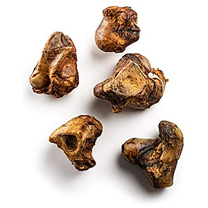 Jack&Pup Knuckle Dog Bones for Aggressive Chewers | Roasted Beef Dog Bones for Large Dogs | Large Meaty Dog Treats - All Natural Gourmet Dog Treat Chews (4 Pack)