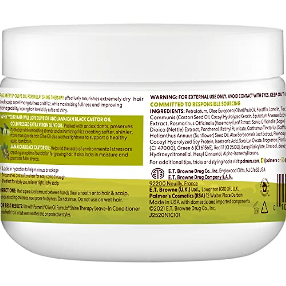 Palmer's Olive Oil Formula Gro Therapy for Healthy Hair and Scalp, 8.8 Ounces (Pack of 2)