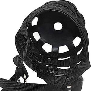 UDRENM Horse Grazing Muzzle with Halter for Horse Easy Breathe and Comfortable (M)