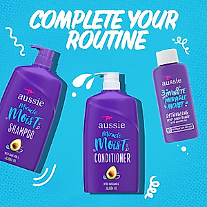 Aussie 3 Minute Miracle Moist Deep Conditioning Treatment, 1.7 fl oz