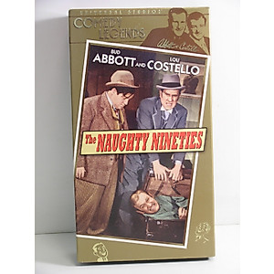 Bud Abbott & Lou Costello----The Naughty Nineties---VHS VIdeo Tape