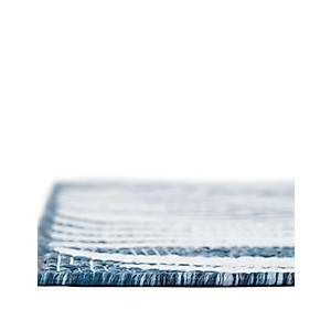 Unique Loom Outdoor Botanical Collection Area Rug - Palm (10' x 13' 1" Rectangle Blue/Navy Blue)