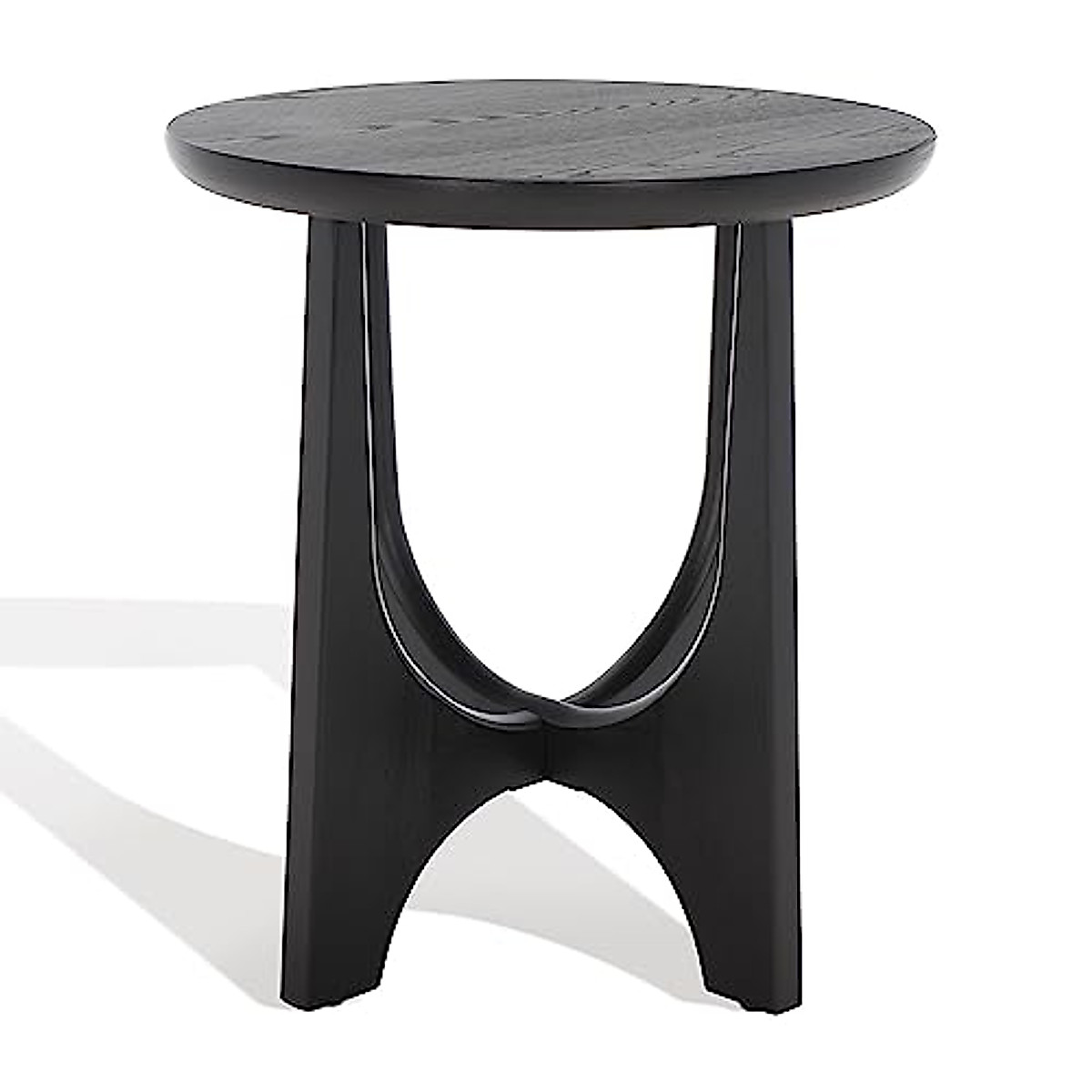 SAFAVIEH Couture Collection Sasha Black Oak Veneer Accent Table