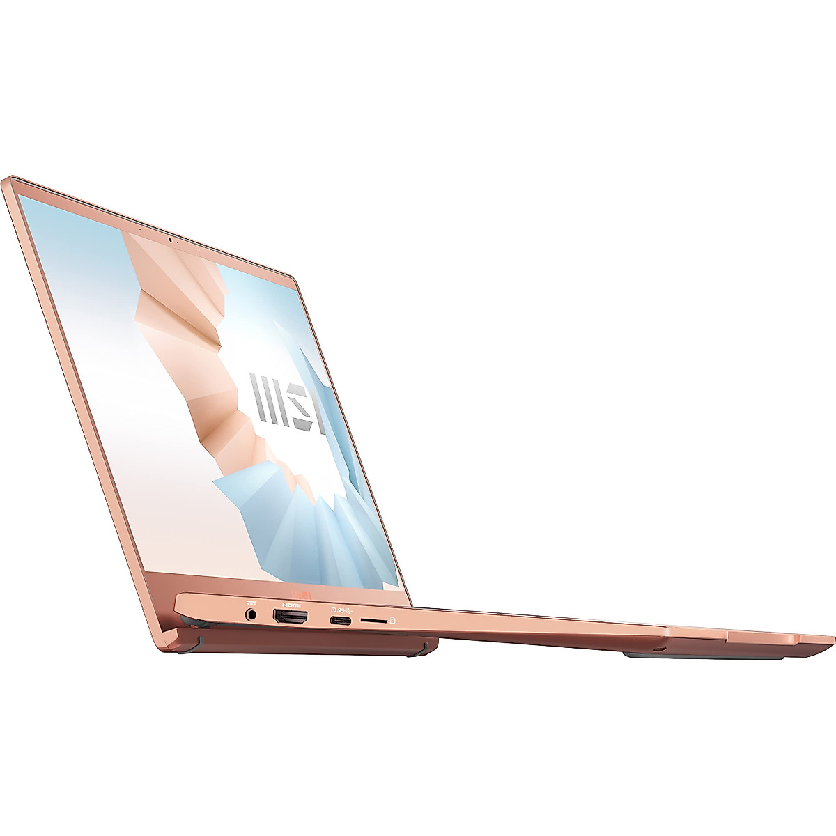 MSI Modern 14 Beige Mousse 14" Ultra Thin and Light Professional Laptop Intel Core i5-1155G7 Iris Xe 8GB 512GB NVMe SSD Win10 (B11MO-857)