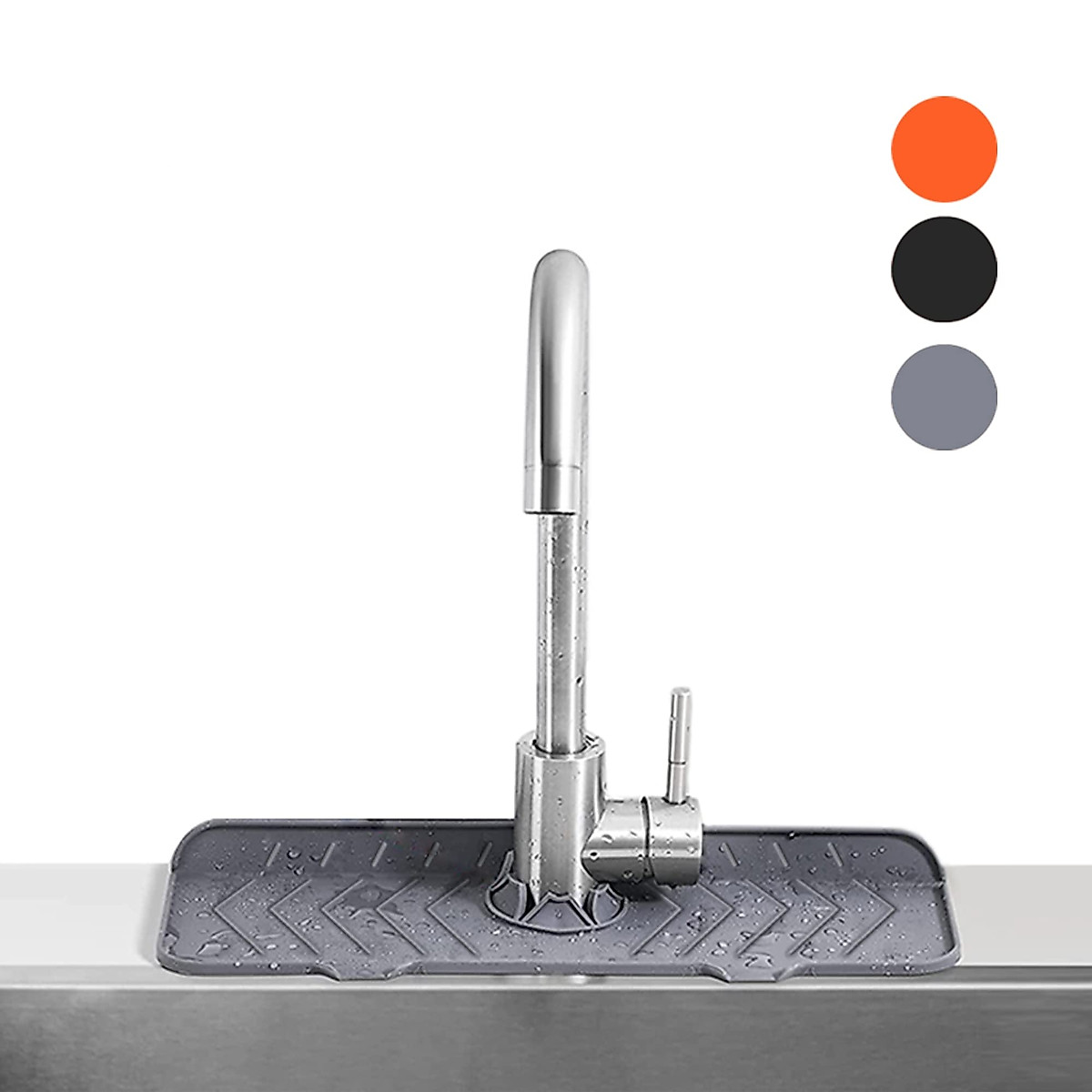 Omilife - Sink Splash Guard, Faucet Splash Guard, Splash Guard for Sink, Kitchen Sink Splash Guard, Silicone Sink Mat (1 PCS)