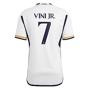Pro Soccer Specialists Vini Jr. #7 Home Soccer Jersey 2023/24 (Small) White