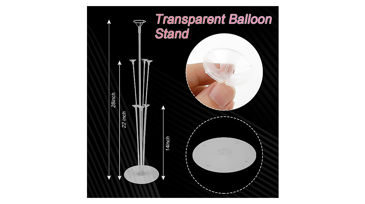 Versatile Balloon Stand Kit for Stunning Party Decor