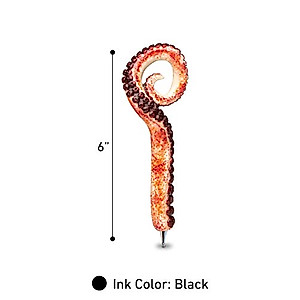 Planet Pens Octopus Tentacle Novelty Pen - Fun and Unique Kids and Adults Ballpoint Pen, Colorful Sea Life Writing Pen Instrument For School & Office Desk