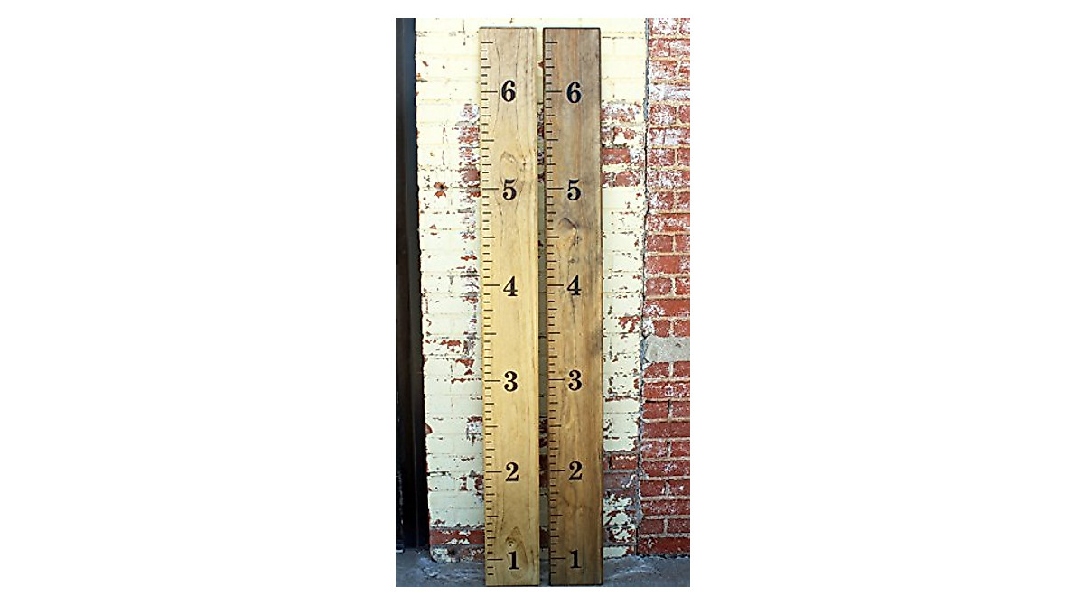 DIY Vinyl Growth Chart Ruler Decal Kit by Little Acorns