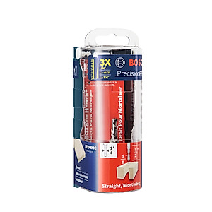 BOSCH 85900MC 1/8 In. x 1/2 In. Solid Carbide Double-Flute Downcut Spiral Router Bit