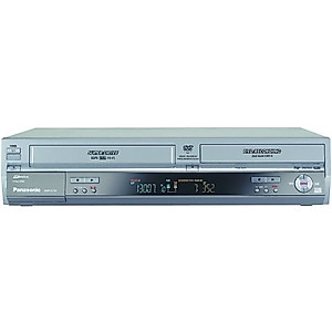 Panasonic DMR-EH75VS DVD Recorder / VCR Combo with 80GB Hard Drive, HDMI, SD Card, and DV Input (Renewed)