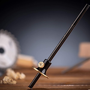 TUMEYET Wheel Marking Gauge - Woodworking Scriber Kit With 2 Replacement Cutters Wood Tools Graduated Inch & MM Scale Solid Metal Bar Scribe Tool For Carpenter