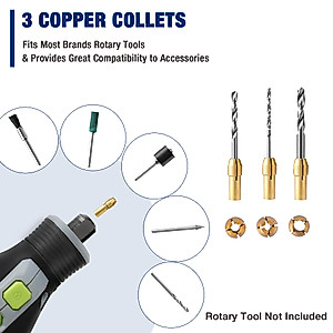WORKPRO 476PCS Rotary Tool Accessories Kit, Rotary Tool Bits for Easy Cutting, Sanding, Grinding, Carving, Polishing, Drilling and Engraving