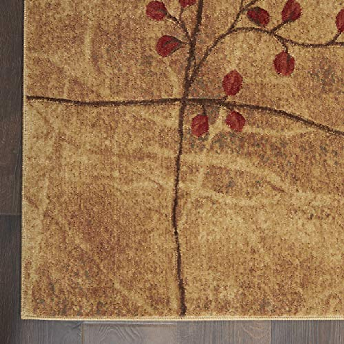 Nourison Somerset Rustic Latte 2'3" x 10' Area -Rug, Easy -Cleaning, Non Shedding, Bed Room, Living Room, Dining Room, Kitchen (2x10)