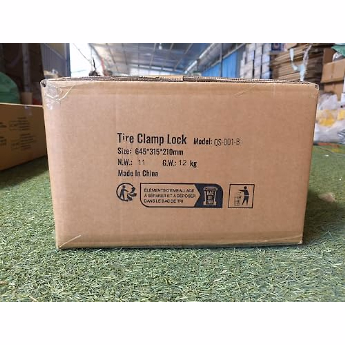 Mophorn 2pcs Heavy-Duty Trailer Wheel Clamp Locks - Adjustable Anti-Theft Tire Locks for Trailers, Cars, Trucks, SUVs