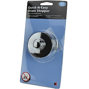 Plumb Pak K826-36PC Universal Roller Ball Tub Stopper, Polished Chrome