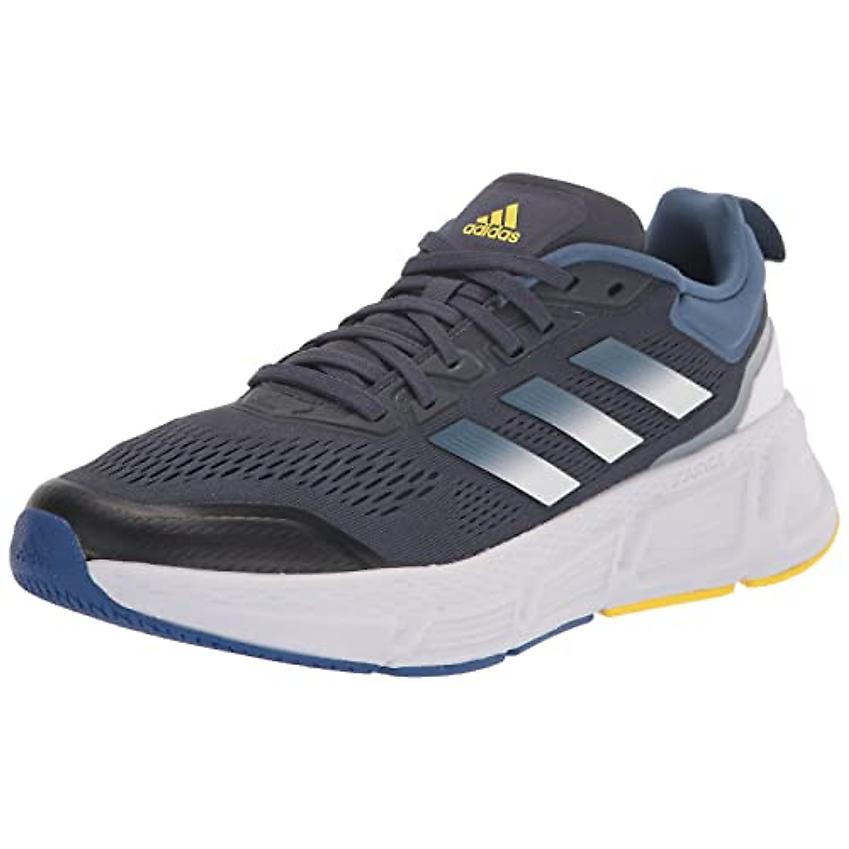 adidas Men's Questar Running Shoe, Shadow Navy/Wonder Steel/White, 10.5