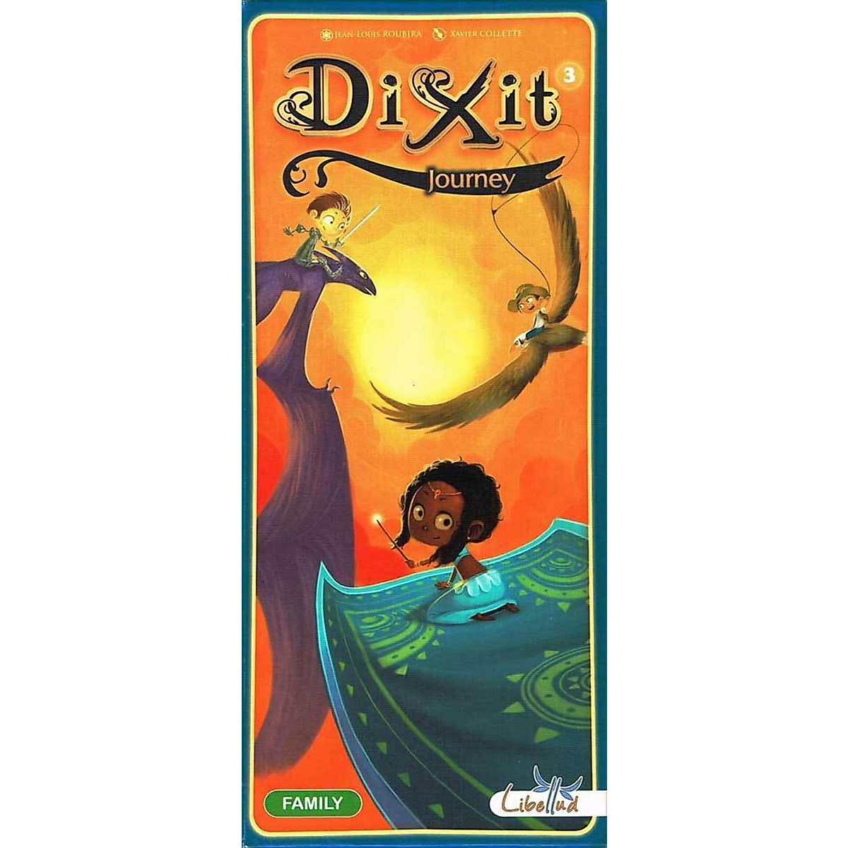 Dixit Journey Board Game Expansion - Explore Imaginary Worlds with 84 New Cards! Creative Storytelling Game, Fun Family Game for Kids & Adults, Ages 8+, 3-6 Players, 30 Min Playtime, Made by Libellud