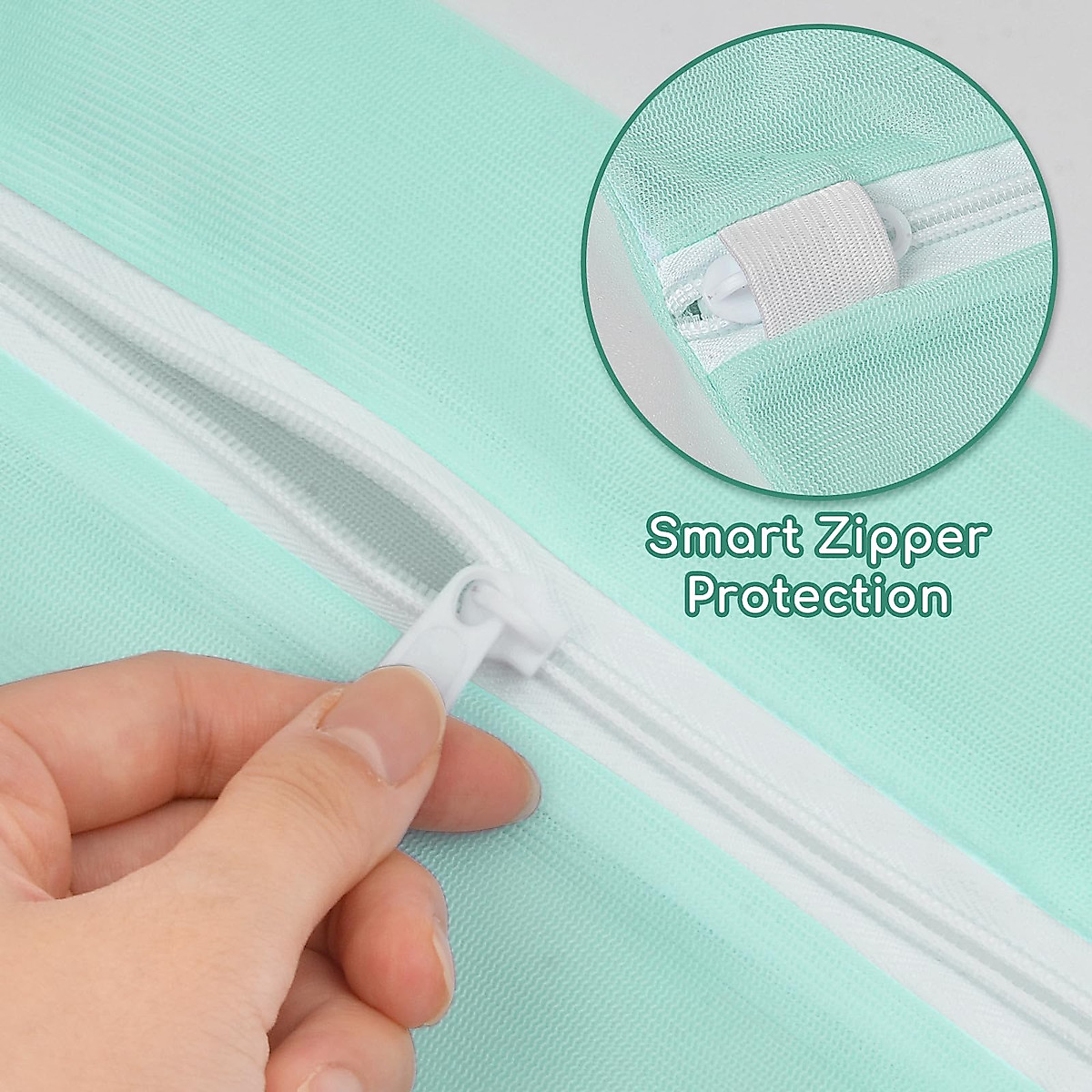 Mesh Laundry Bag for Delicates, Wash Bag for Underwear and Lingerie, Travel Storage Organize Bag