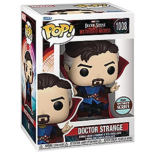 POP Marvel: Doctor Strange Multiverse of Madness - Doctor Strange (Levitating) Specialty Series Funko Vinyl Figure (Bundled with Compatible Box Protector Case), Multicolor, 3.75 inches