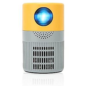 ciciglow Mini Projector, 1080P HD Projector,Outdoor Movie Projector, 30000 Hours Multimedia Home Theater Movie Projector,Compatible with HDMI,USB,AV,Laptop,DVD