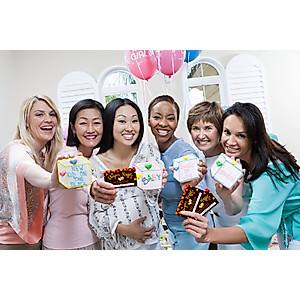 XJF 50 Pack Diaper Raffle Tickets 2*3.5inch Baby Shower Invitations Cards Maple Leaves Baby Shower Cards for Girl or Boy Baby Shower Game Bring a Pack of Diapers to Win Favors Yellow BS-CJK-NG-1