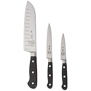 Mercer Culinary 4-Piece Forged Renaissance Starter Set,Black