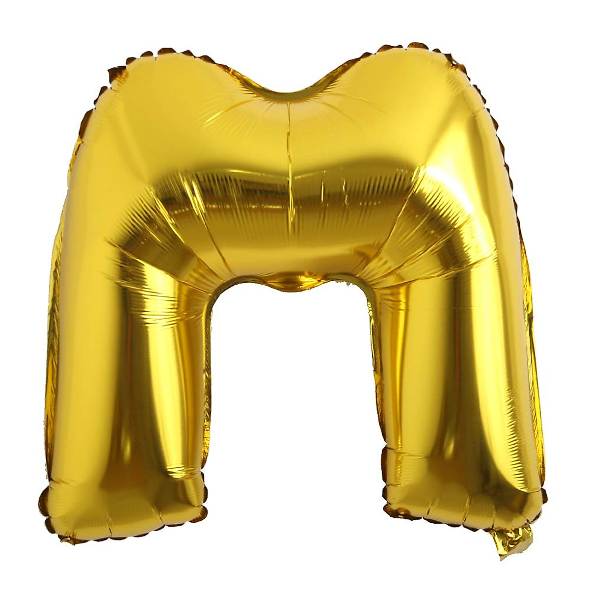 32 inch Letter Balloons Gold Alphabet Number Balloons Foil Mylar Party Wedding Bachelorette Birthday Bridal Shower Graduation Anniversary Celebration Decoration (32 INCH GOLD M)