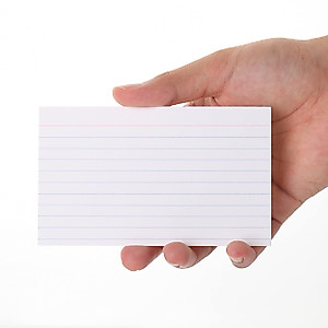 Mr. Pen- Lined Index Cards, 3x5, 100 Cards, Flash Cards, Note Cards, Index Card, Study Cards, Flash Cards for Studying, Lined Note Cards, 3x5 Notecards, Index Cards 3x5, Notecards for Studying