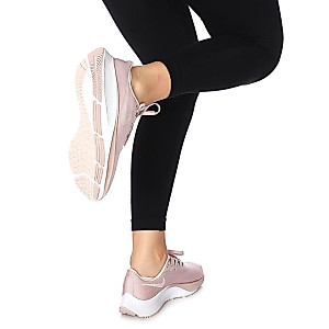 Nike Women Running Shoe, Multicoloured Champagne Barely Rose White, 9