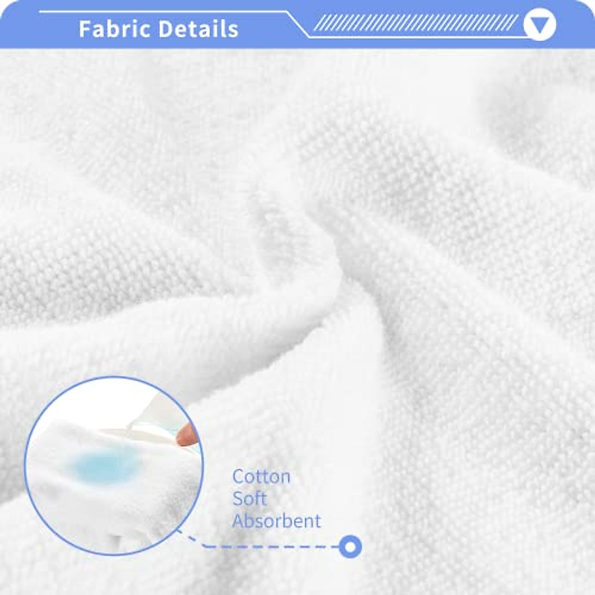 Butterfly Beige Washcloth 12x12in Set, 6 Pack Absorbent Cotton Towel Square Kitchen Dishes Towels, Soft Cleaning Face Hand Towel Fast Drying