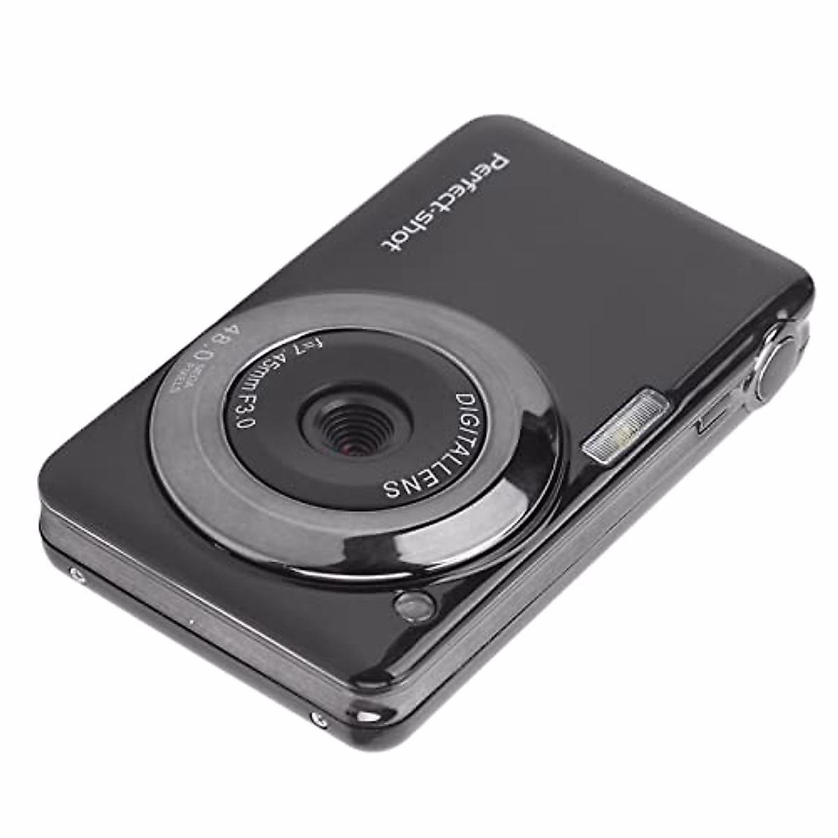 Vbestlife 48MP HD Camera, 2.7in TFT 8X Optical Zoom Portable Digital Camera, for Children Beginners, 750mah Portable Children Video Camera, Support 32GB Memory Card, Gift for Students(Black)