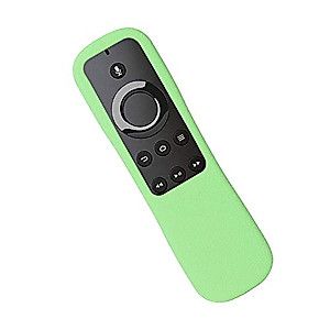 Ueohitsct Silicone Remote Control Case Protective Cover Fit for Amazon Fire TV Stick with Alexa Voice Remote Control