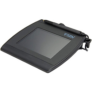 Topaz T-LBK57GC-BHSB-R Siggem 5.7” Color Dual Serial/HID USB BackLit Electronic Signature Pad with Software (Renewed)