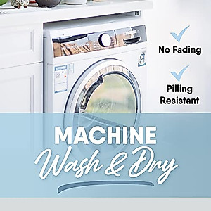 MICRODRY Quick Dry Memory Foam Luxury Framed Bath Mat Rug (Dark Grey, 2-Piece Set)