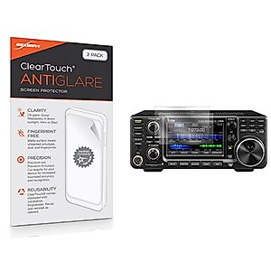 BoxWave Screen Protector Compatible with Icom IC-7300 - ClearTouch Anti-Glare (2-Pack), Anti-Fingerprint Matte Film Skin